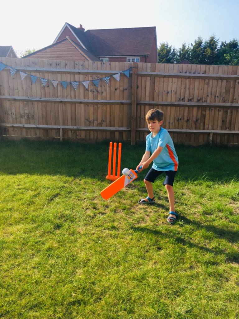 Finlay - cricket - Cuddington and Dinton School