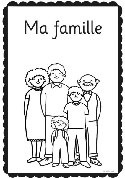Ma Famille booklet (use) - Cuddington and Dinton School